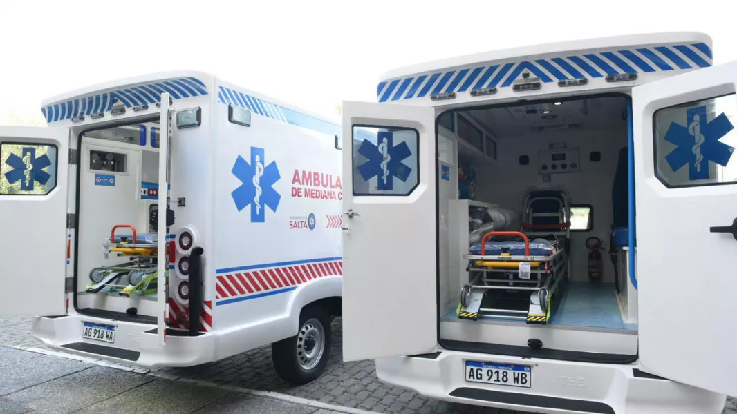 Entrega de ambulancias - Pacifico