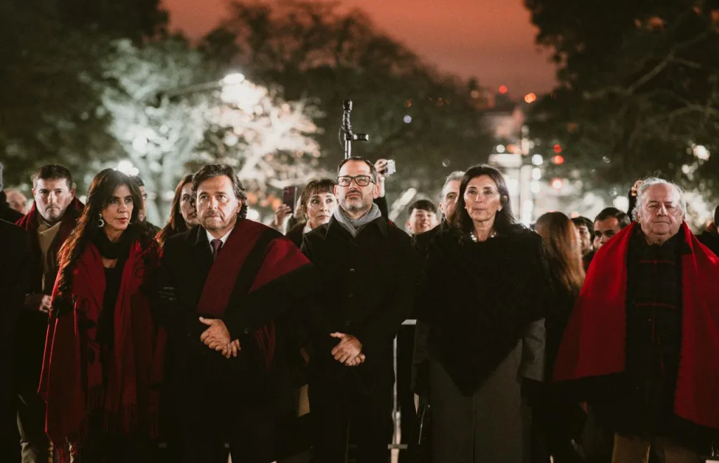 Guardia Bajo las Estrellas en memoria al General Güemes - Pacifico